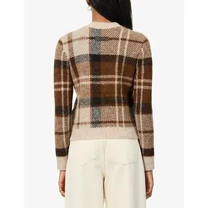 Barbour Glendyn Tartan Knitted Jumper