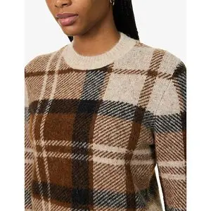 Barbour Glendyn Tartan Knitted Jumper