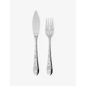 VILLEROY & BOCH Toy's Delight Fish Stainless-steel Cutlery Set - Silver