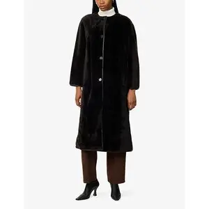 ARMA Rilana Isabella Leather Shearling Jacket