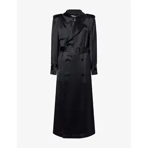 Simkhai Alvida Belted Satin Coat