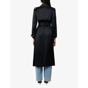 Simkhai Alvida Belted Satin Coat