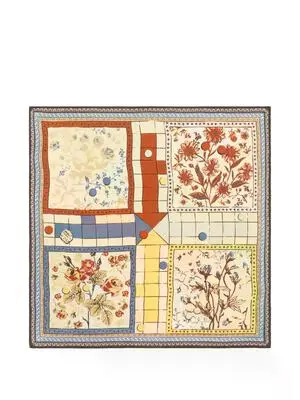 Bimba Y Lola Ivory Ludo Scarf - Neutrals