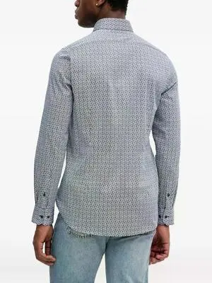 Michael Kors Monogram-print Long-sleeve Shirt