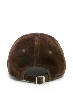 Bimba Y Lola Khaki Flocked Fabric Cap