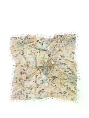 Bimba Y Lola Pond Watercolor Shawl