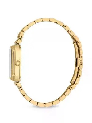 Roberto Cavalli Octagonal Textured-bezel 23mm Watch