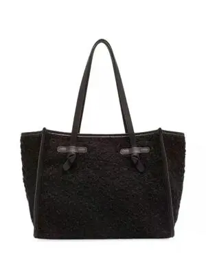 GIANNI CHIARINI Medium Marcella Leather-trim Tote Bag