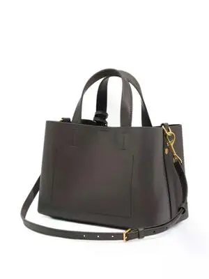 Bimba Y Lola Medium Elephant Leather Chihuahua Tote Bag