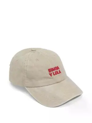 Bimba Y Lola Faded Taupe Cotton Cap - Neutrals