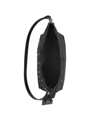 Bimba Y Lola Small Studded Nylon Crossbody Bag