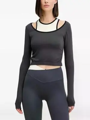 P.E Nation Layered Cut-out T-shirt