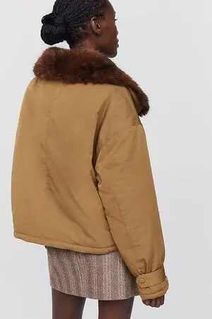 Blanknyc Rotation Faux Fur Led Jacket