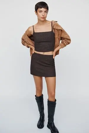 ELODIE Perr Wool Blend Tank Top