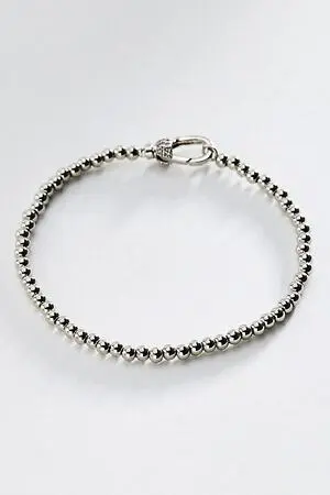 Anthropologie Ball Stretch Bracelet - Silver