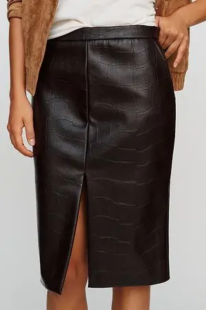 Bardot Rheba Faux Leather Pencil Skirt