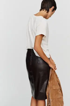 Bardot Rheba Faux Leather Pencil Skirt