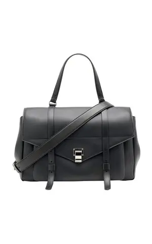 Proenza Schouler Large Ps1 Walker In Smooth Calf - Black