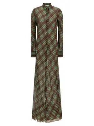 Dries Van Noten Dalima' Dress - Brown