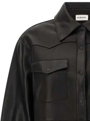 P.a.r.o.s.h Leather Shirt