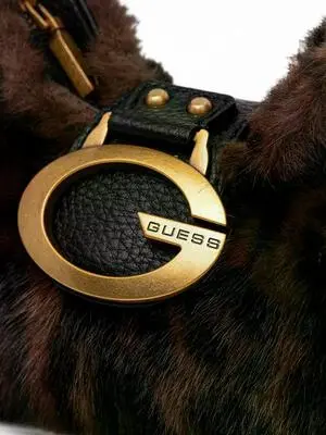 Guess Mini Camden Leopard-print Tote Bag