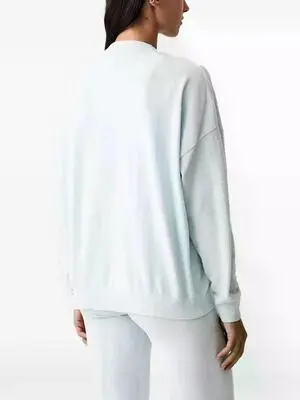 Guess Aria Logo-embroidered V-neck Cardigan
