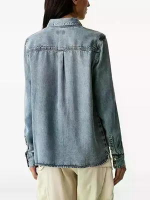 Guess Chain-detail Denim Shirt