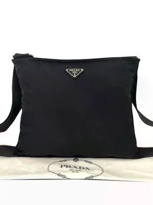 Prada 2019-2026 Tessuto Zip Top Crossbody Bag