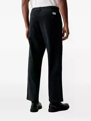 Marc O'polo Lars Pleated Elasticated-waist Trousers - Blue