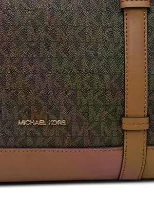 Michael Kors Teddi Large Signature Logo Shoulder Bag