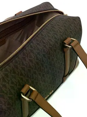Michael Kors Teddi Large Signature Logo Shoulder Bag