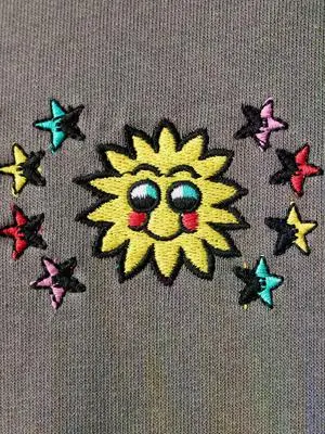 Hurley Etam Sun Graphic-print Pouch-pocket Sweatshirt