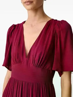 MORGAN Tiered Tie-back Maxi Dress