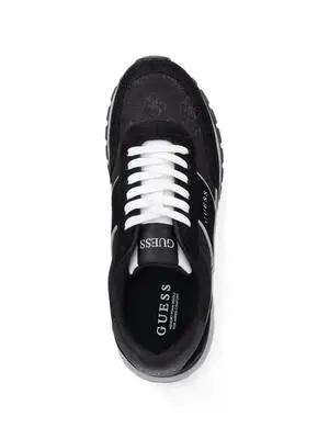 Guess Rexlor Monogram-print Panelled Sneakers