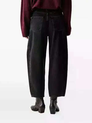 Marc O'polo Enni Faded-effect Barrel-leg Jeans