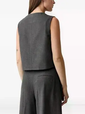 Marc O'polo Button-up Cropped Waistcoat