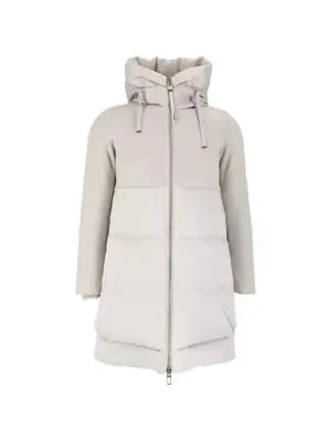 DUNO Talia Hooded Quilted Down Jacket