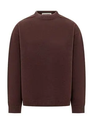 Studio Nicholson 5gg Guernsey Jumper Knit Sweater - Grape