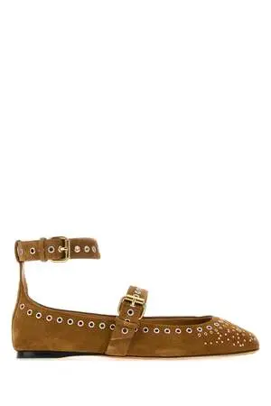 Isabel Marant Étoile Isabel Marant Yzla Suede Ballerinas Camel