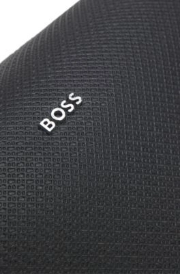 BOSS Toiletry Bag In Smooth Nappa-look Fabric