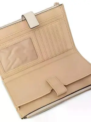 Guess Blake Logo-embossed Wallet - Neutrals