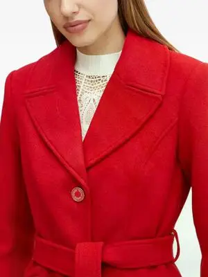 MORGAN Belted Single-breasted Coat