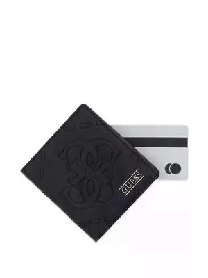 Guess Boston Logo-embossed Bifold Wallet