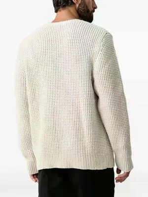 Hurley Waffle-knit Crew-neck Sweater