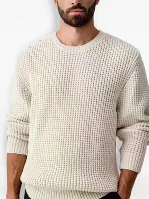 Hurley Waffle-knit Crew-neck Sweater