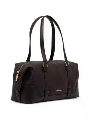 Michael Kors Teddi Large Textured Shoulder Bag - Brown