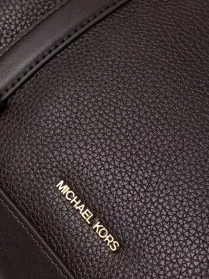 Michael Kors Teddi Large Textured Shoulder Bag - Brown