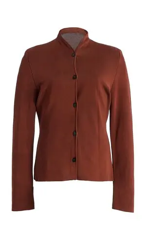 KALLMEYER Uri Standing Collar Jacket - Red