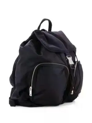 Burberry Flip Nylon Large Backpack