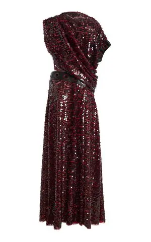 Proenza Schouler Rosella Sequined Maxi Dress